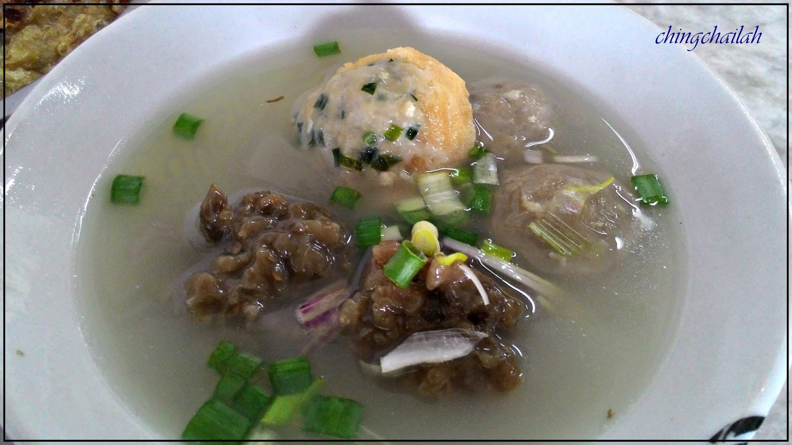 Simple Living In Nancy: Beef Tripe Soup & Noodle For Lunch.