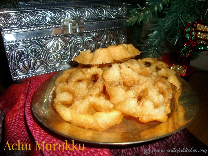 Sailaja Kitchen...A site for all food lovers!: Eggless Achu Murukku ...