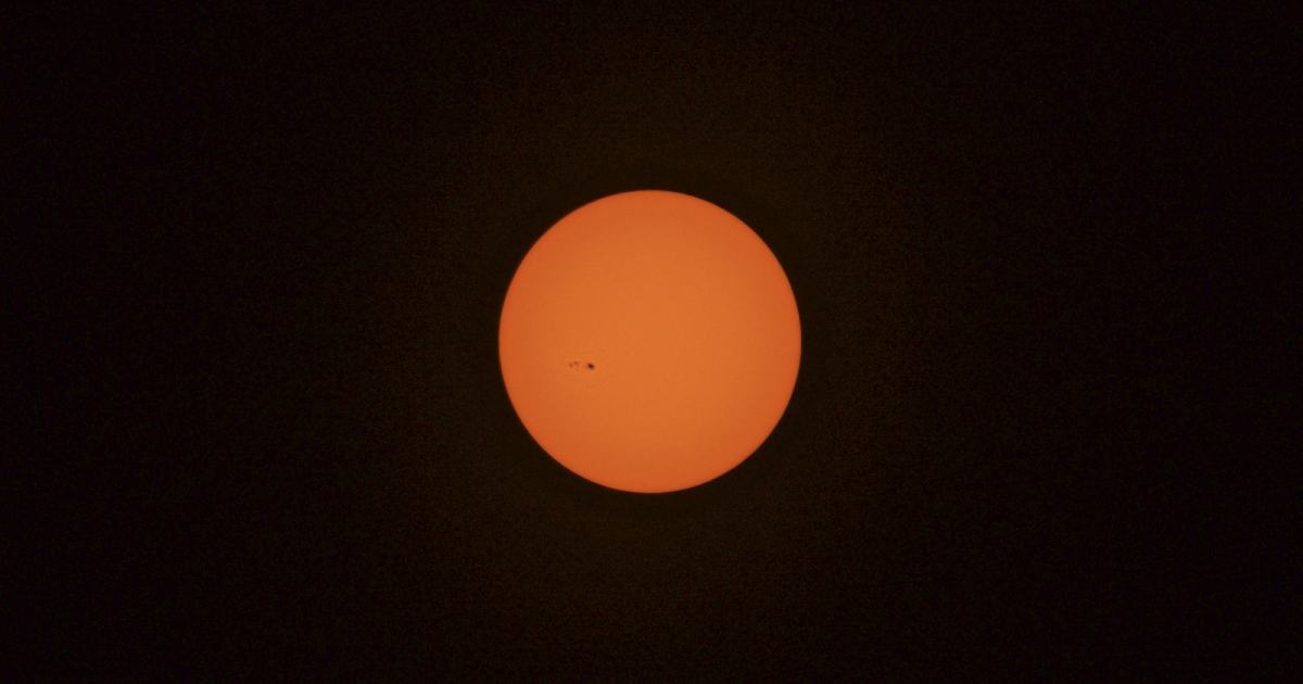 Huge Sunspot, Active Region 2665 on July 9, 2017 [Stellar Neophyte ...