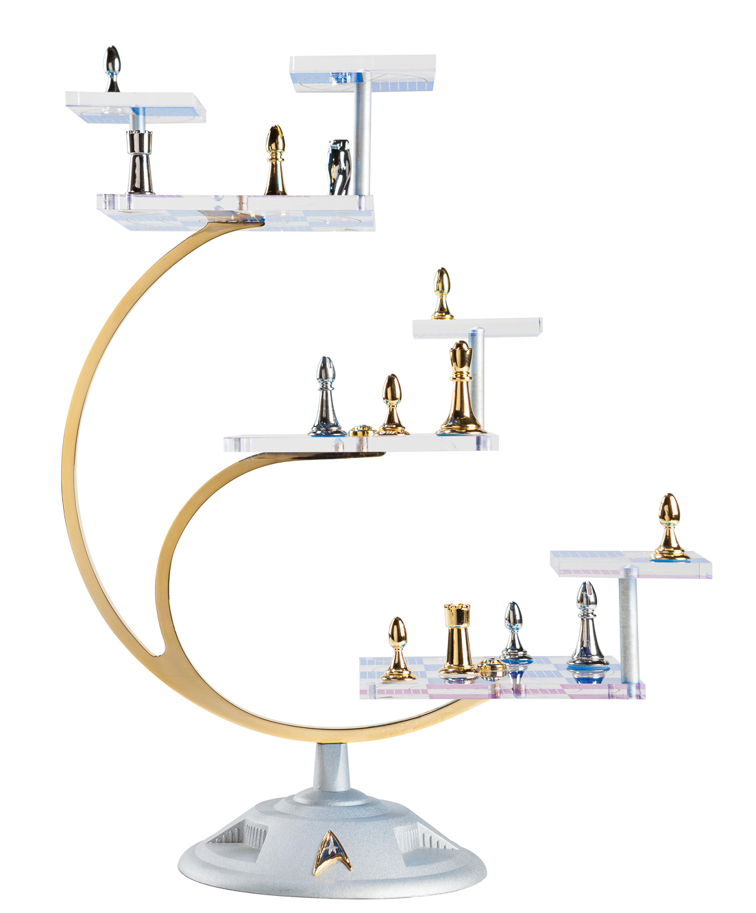 The Trek Collective: Franklin Mint tridimensional chess set returning ...