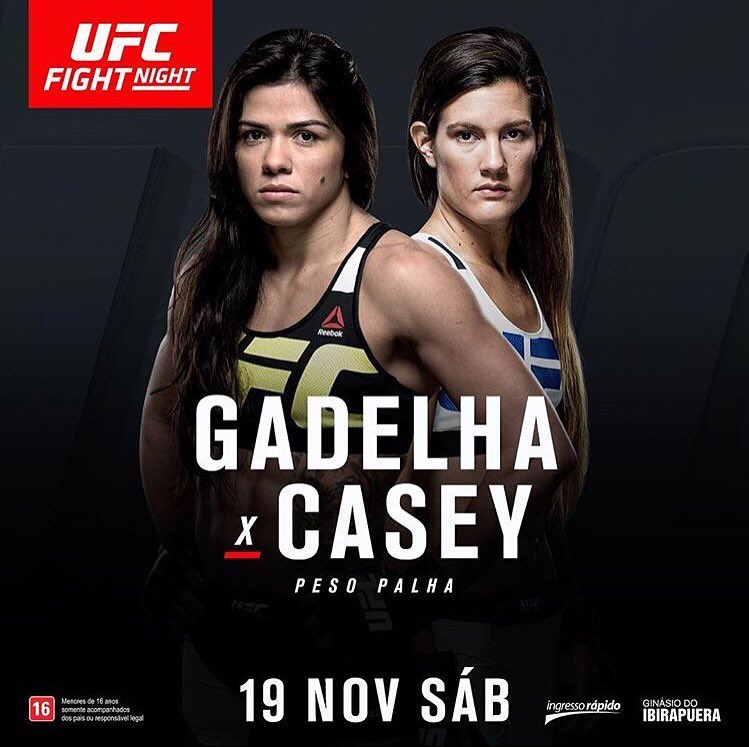 Dziś w nocy hitowa walka MMA: Gadelha vs Casey na UFC Fight Night 100