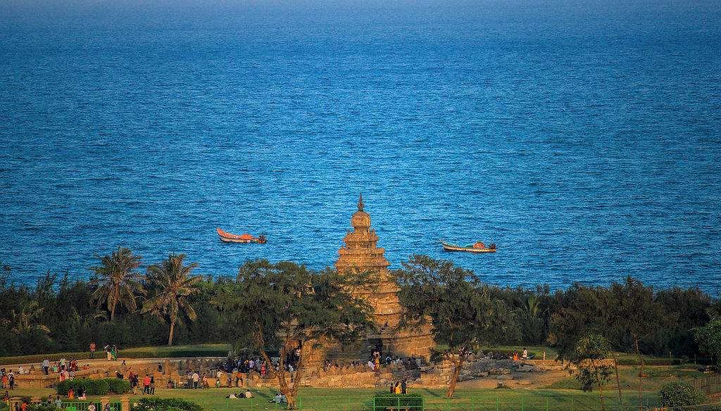 Shore Temple at Mamallapuram - One of the best specimens of Pallava ...