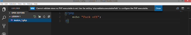 Fix không chạy file .php trong Visual Studio Code (Fix Cannot validate since no PHP executable ...