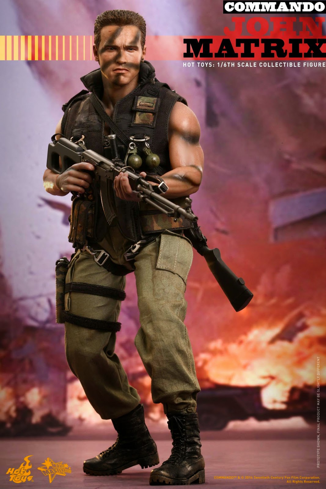 Arnold Schwarzenegger Commando Costume Like