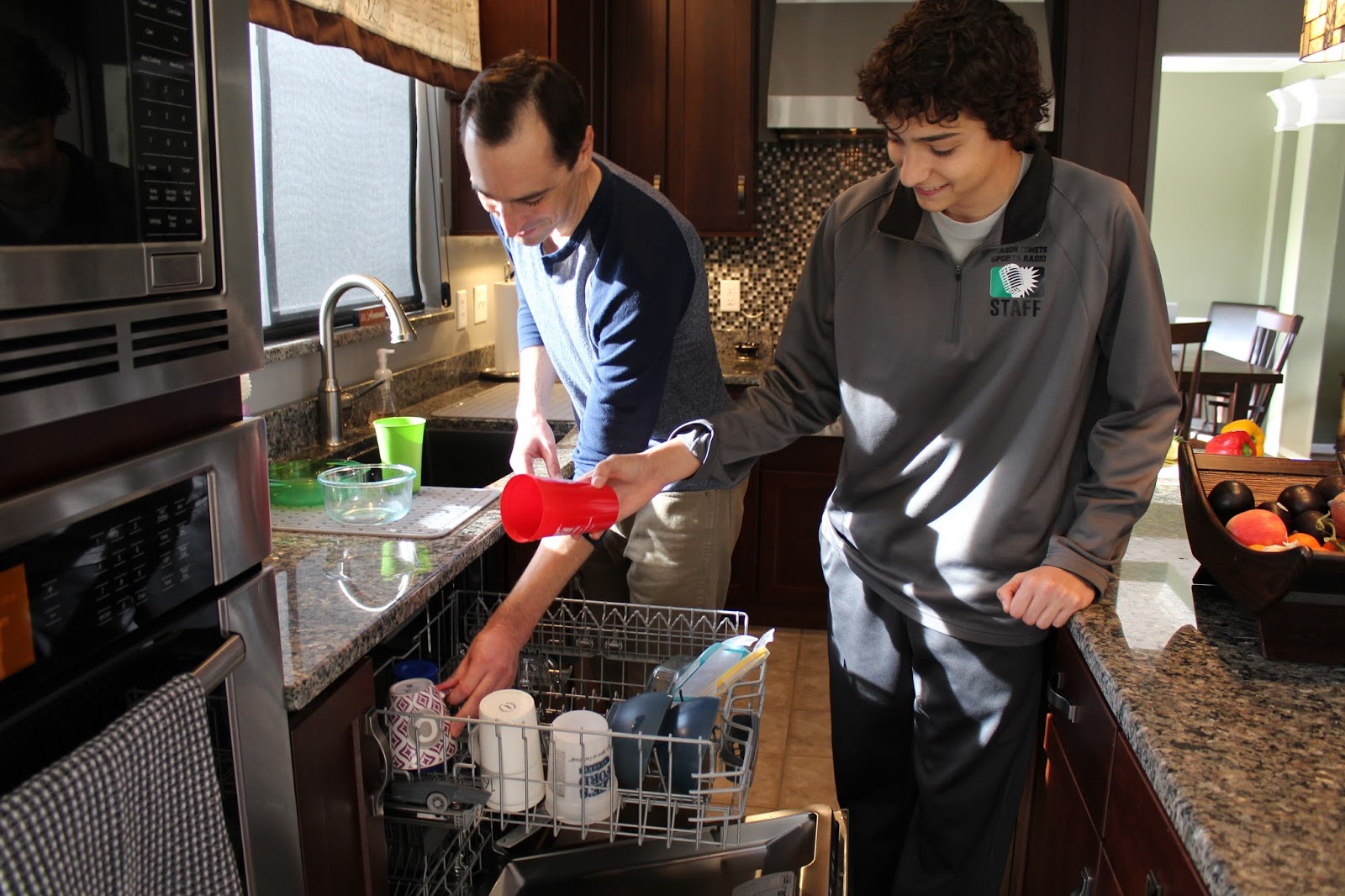 The Disch: Young men embrace gender role reversal at home