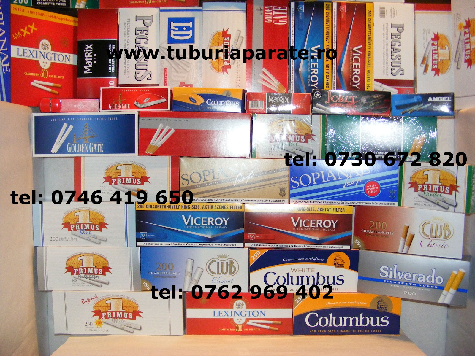 tutunKENT: TUBURI TIGARI pentru INJECTAT TUTUN