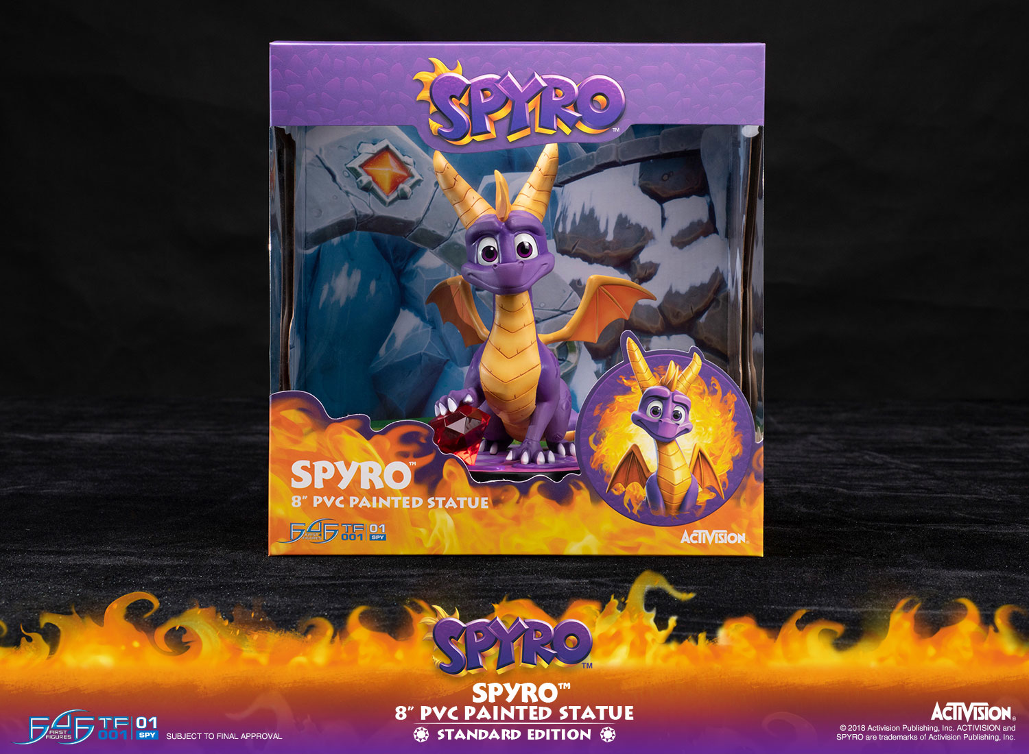 Spyro the Dragon PVC Statue (First 4 Figures)