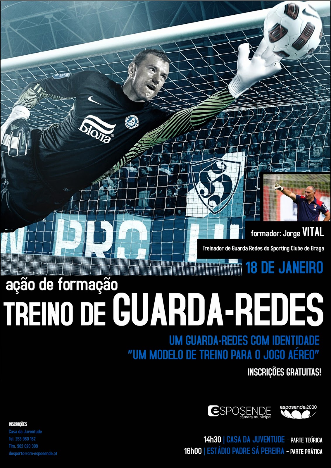 Futebol: CM Esposende promove Ação de Formação para treino de guarda ...