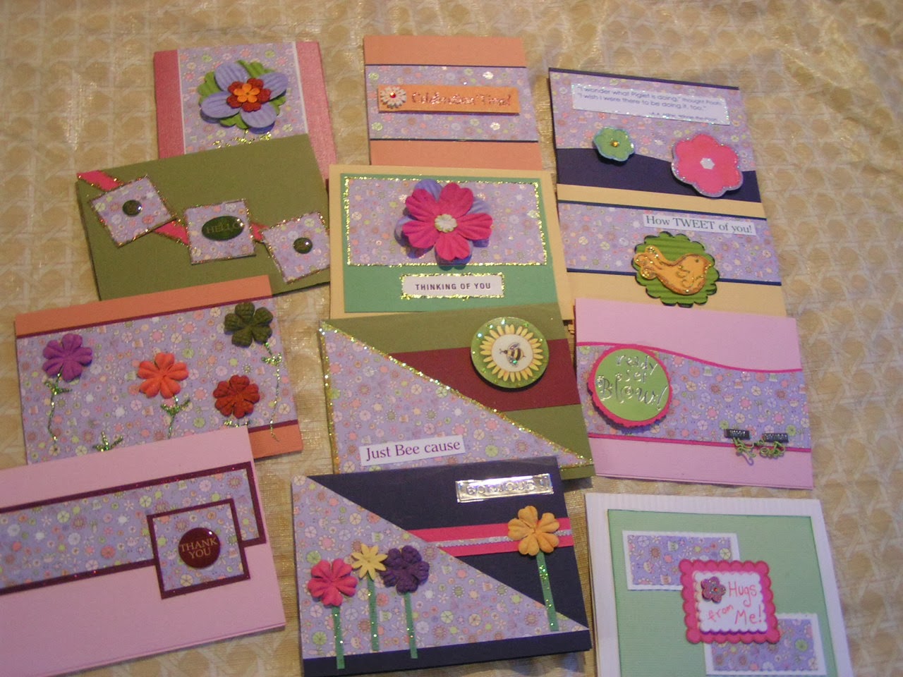 ScraPerfect: How to make 12 Cards: Fast, Easy and Inexpensive!