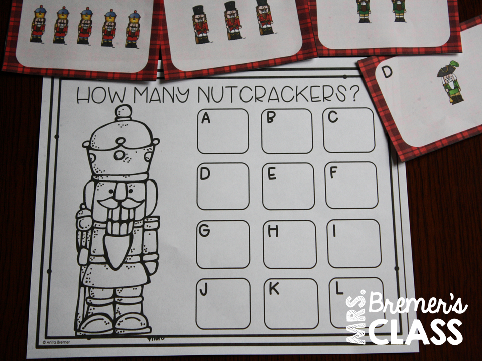 Nutcracker Christmas Math Activity Centers | Mrs. Bremer's Class