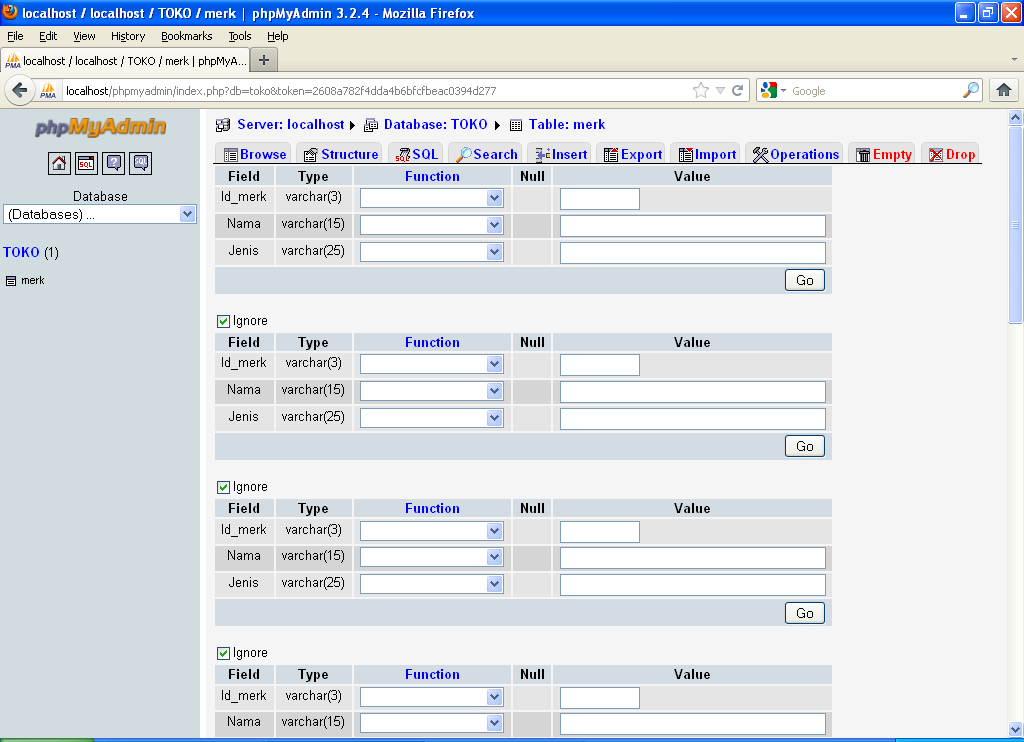 MY TECH: CARA MEMBUAT DATABASE DENGAN MySQL