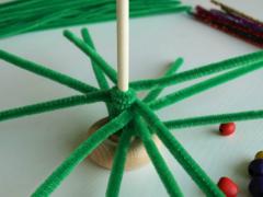 pipe cleaner christmas tree | Little Birdie Secrets