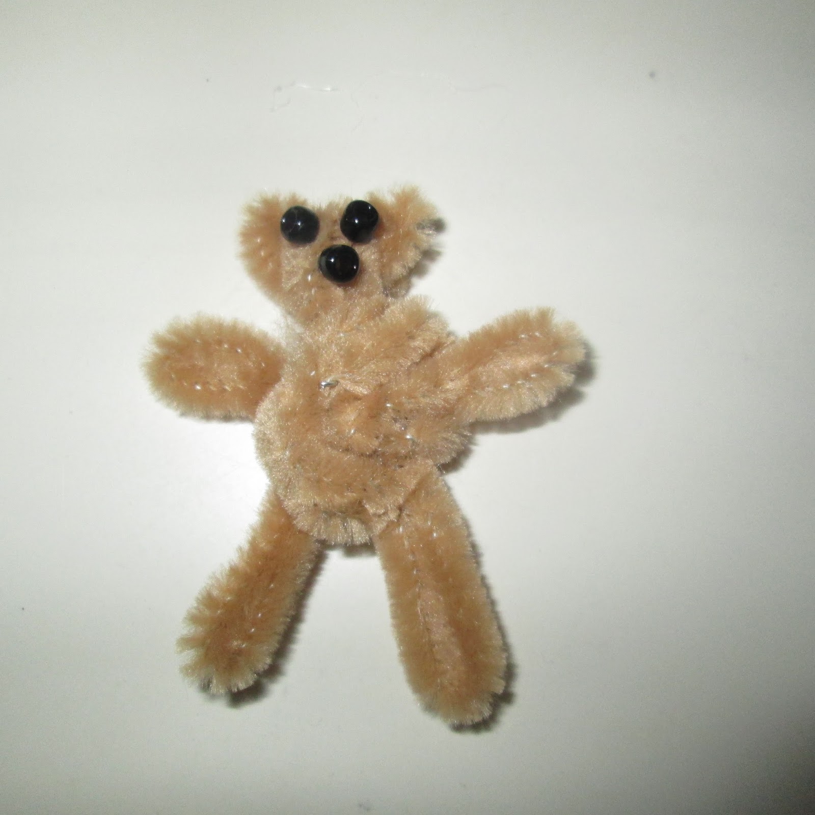 roommom27: Pipe Cleaner Teddy Bears for Meals on Wheels