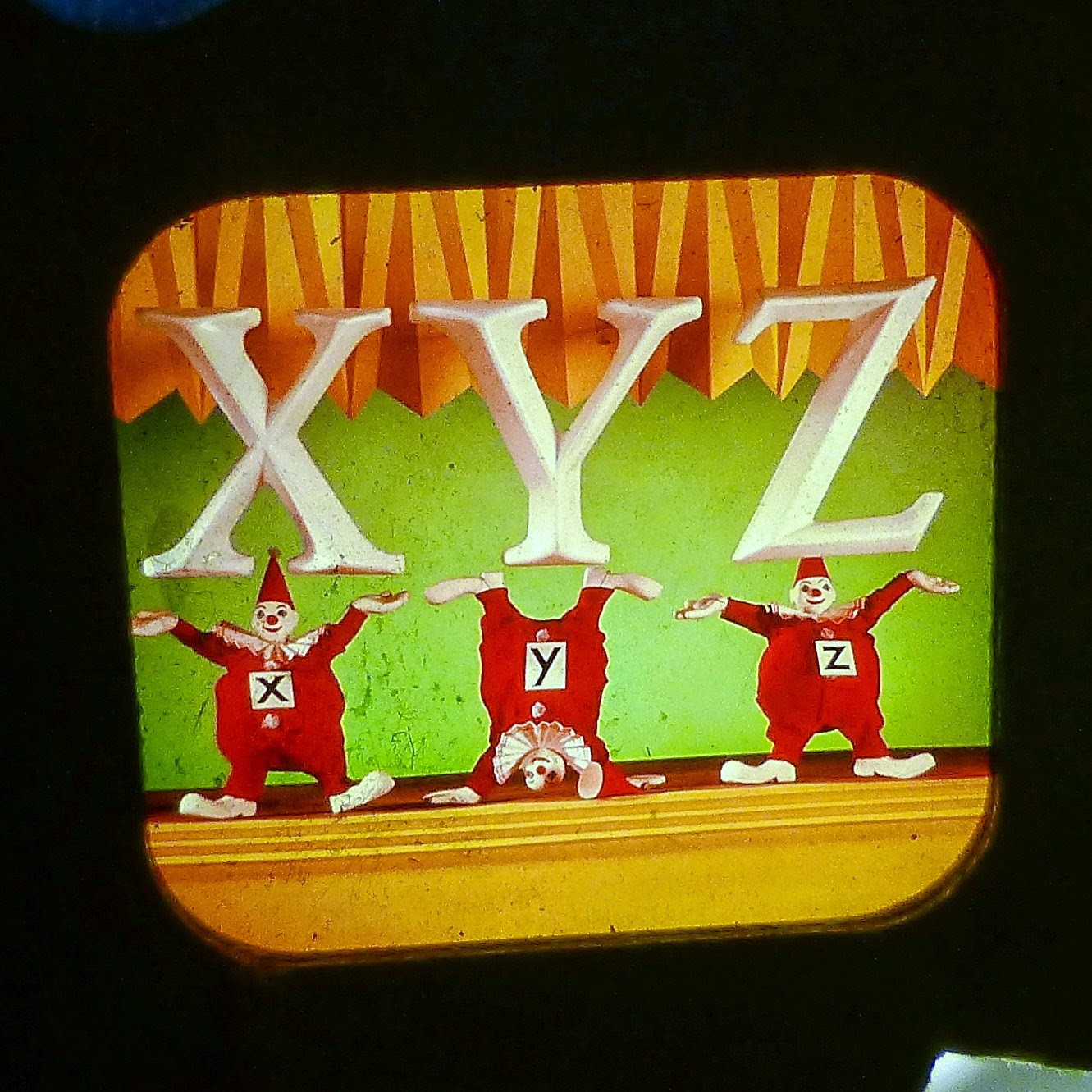 Lance Cardinal Creations: "ABC CIRCUS" VIEW-MASTER REELS