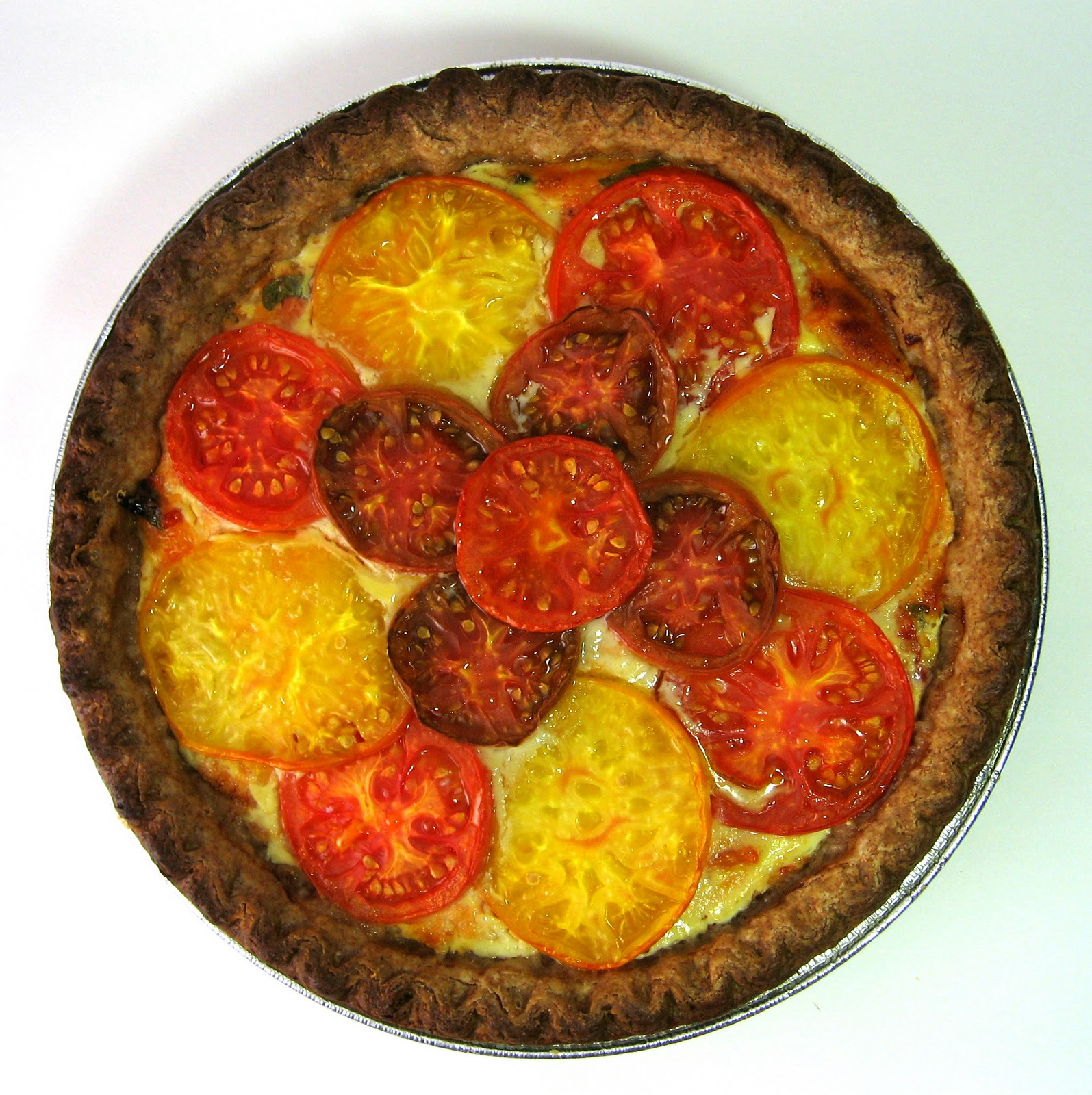 Robyn Cooks: Julia Child's Provencal Tomato Quiche