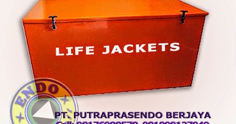 Jual Life Jacket Box: Safety Tool Life Jacket Box Fiber