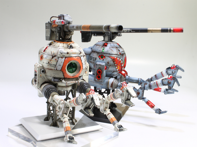 Custom Build: MG 1/100 RB-79 Ball Ver. Ka "Detailed"