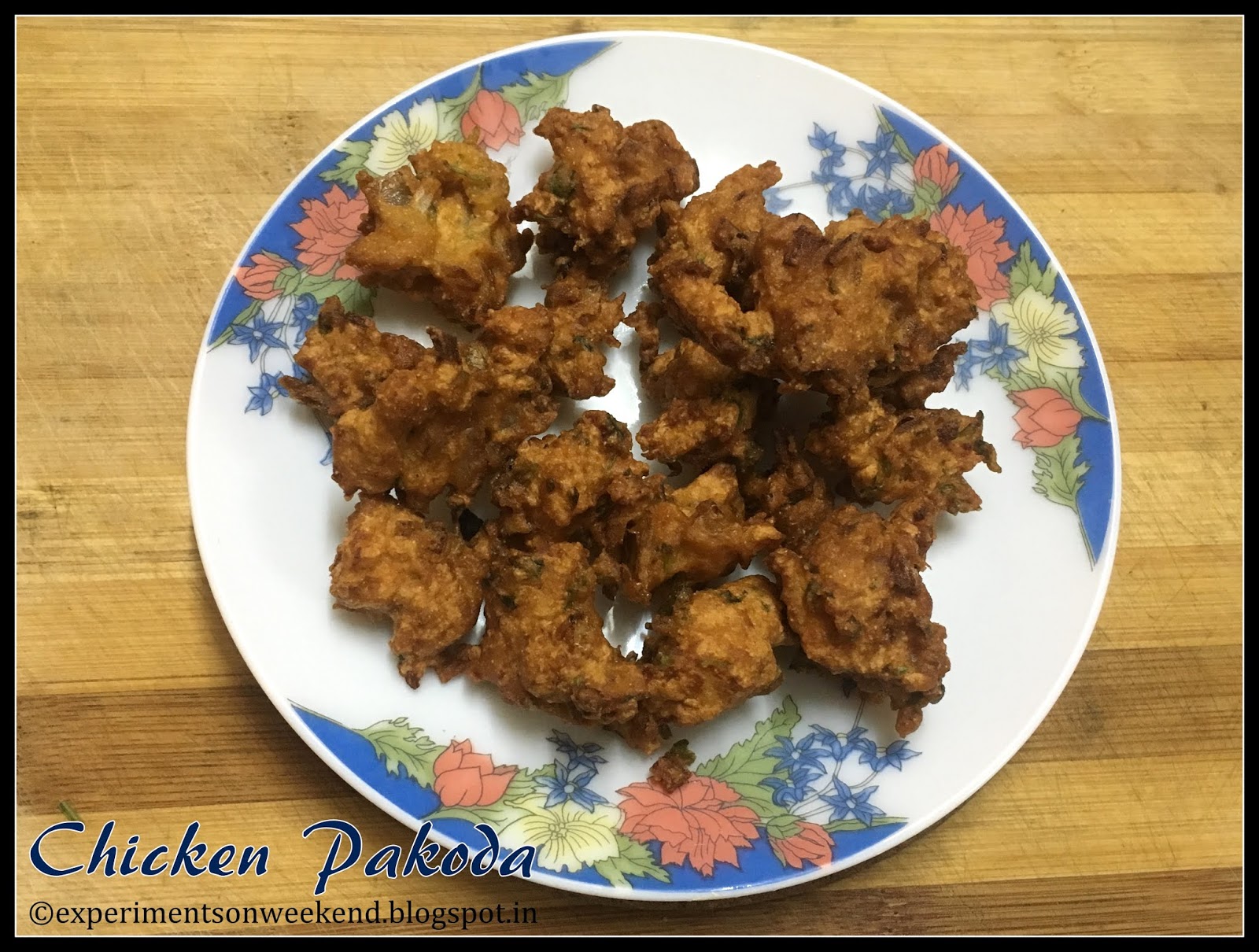 My Food Affairs: Chicken Pakoda | Chicken Pakora