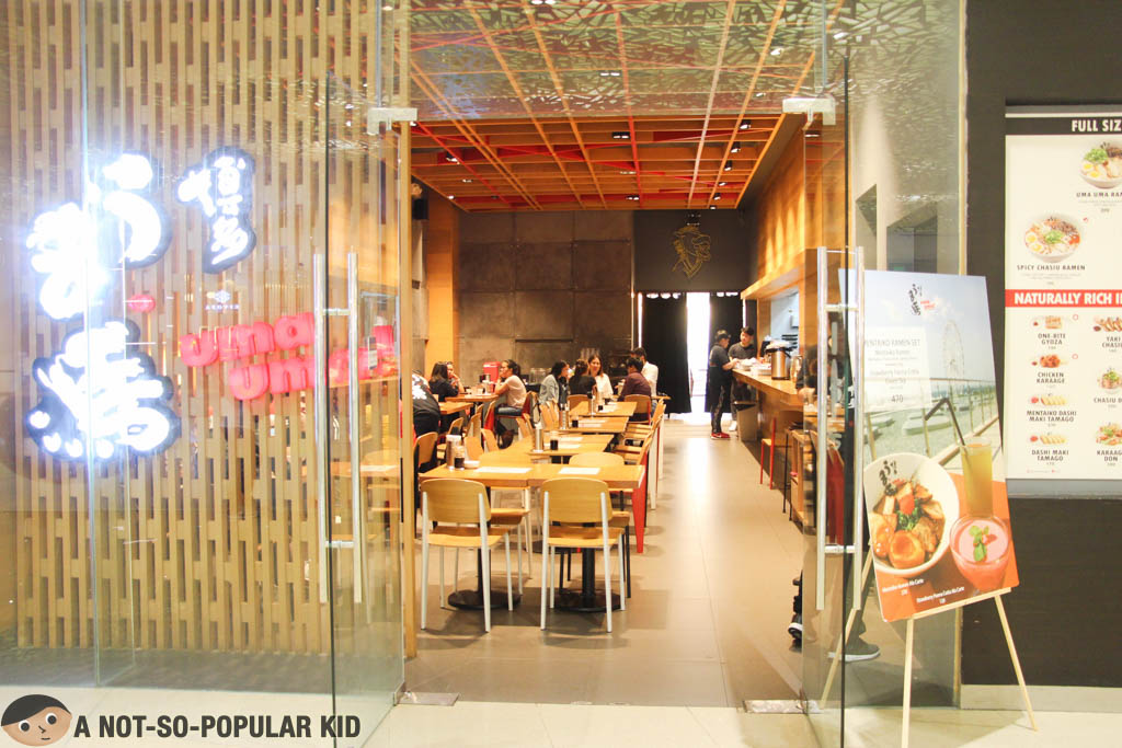 Uma Uma's Non-MSG Ramen in S'Maison, Conrad Manila - A Not-So-Popular ...