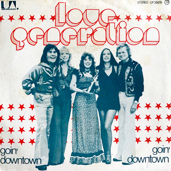 les sensass sillons: Love Generation - 45t (1973)