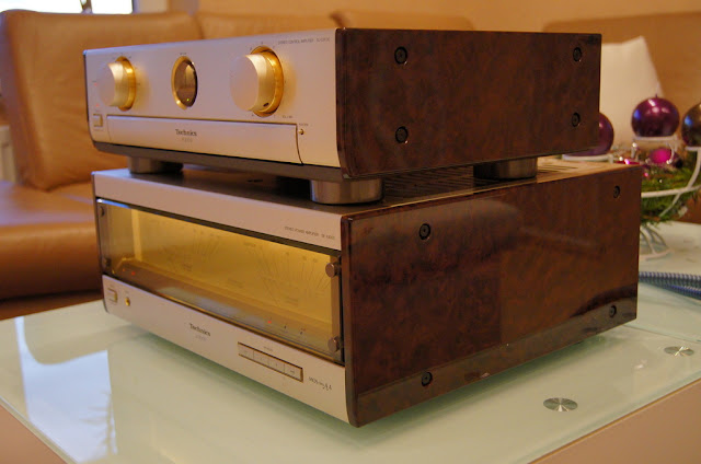 Golden Age Of Audio: TECHNICS SU-C3000 SE-A3000 Control and Power Amplifier