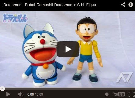Doraemon - Robot Damashii Doraemon + S.H. Figuarts Nobi Nobita ...
