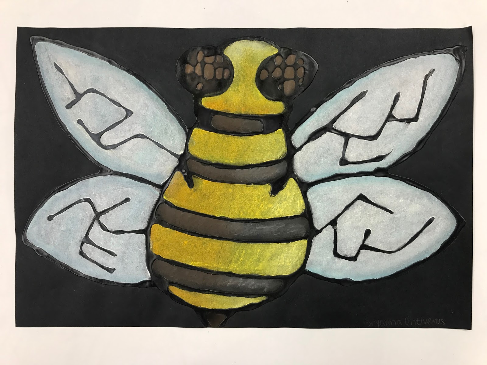 Mrs. Wille's Art Room: Period 3 Pastel bug drawings