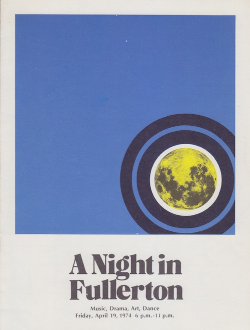 Jesse's Blog: A Night in Fullerton 1964-2009