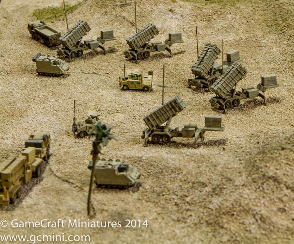 Tabletop Fix: Gamecraft Miniatures - 6mm Patriot Missile Launcher Preview