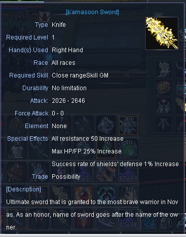 RF : Legacy Blade dan Kamasoon Sword ~ All about guide & tricks