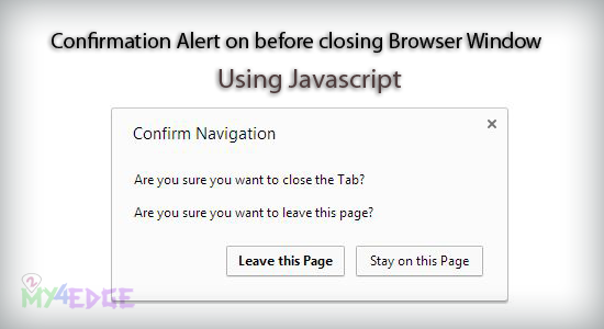 Close Browser Window In Javascript All Objects Brightmake