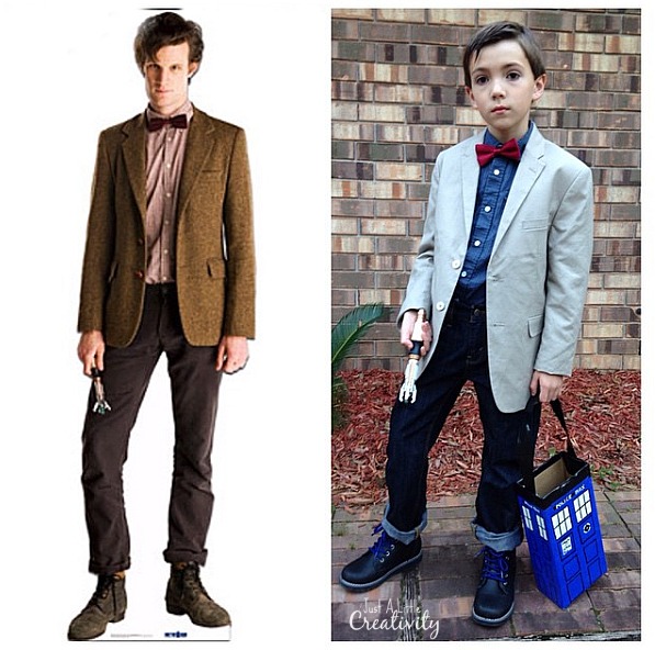 Just A Little Creativity: DIY Eleventh Doctor Dr Who Costume and Tardis ...