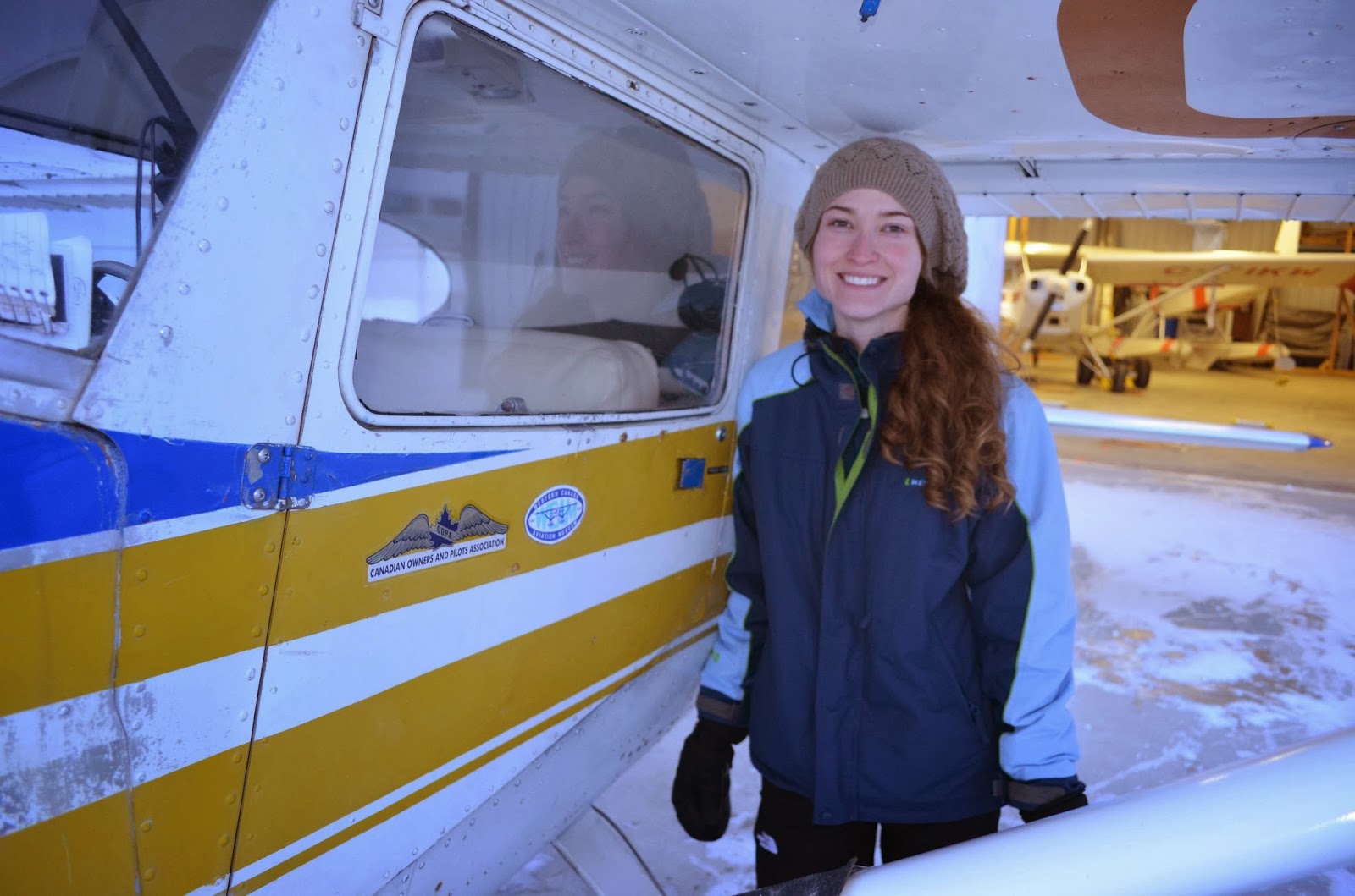 RAA Club Plane with 99s Cessna 150 C-FLUG at Lyncrest Airport, Winnipeg ...