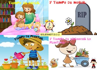 SELVA BELLA: LIBRO DE ECLESIASTES 3:1 AL 11