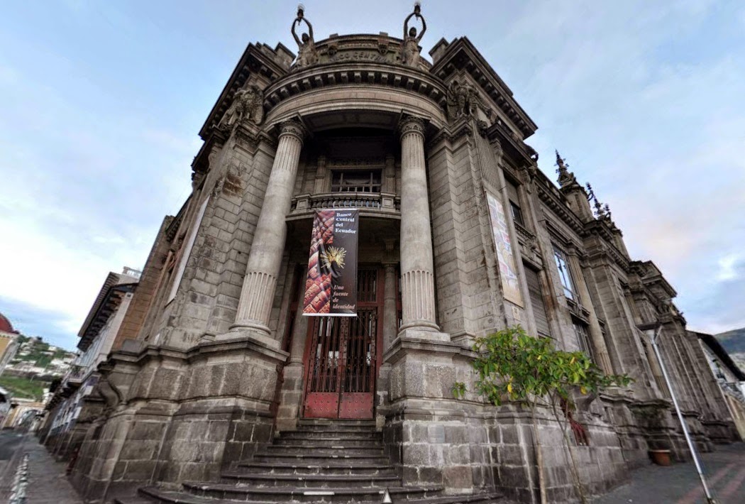 Los ladrillos de Quito: Antiguo Banco Central del Ecuador