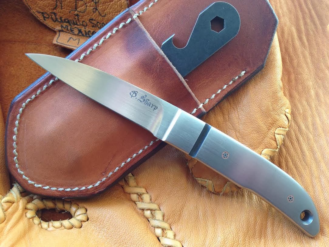 Sharpwerks Knives and Tools: Small Integral Loveless patterns