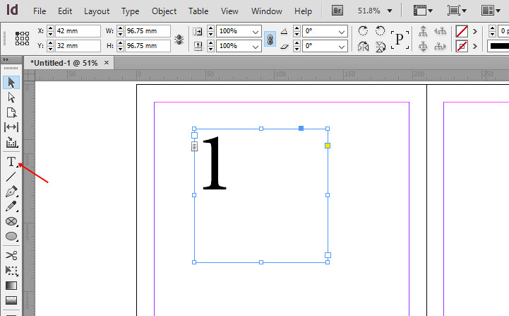 การรันเลขหน้าในโปรแกรมindesign