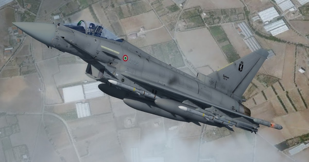 IndiaFoxtEcho Visual Simulations: Eurofighter Version 1.06 Released!
