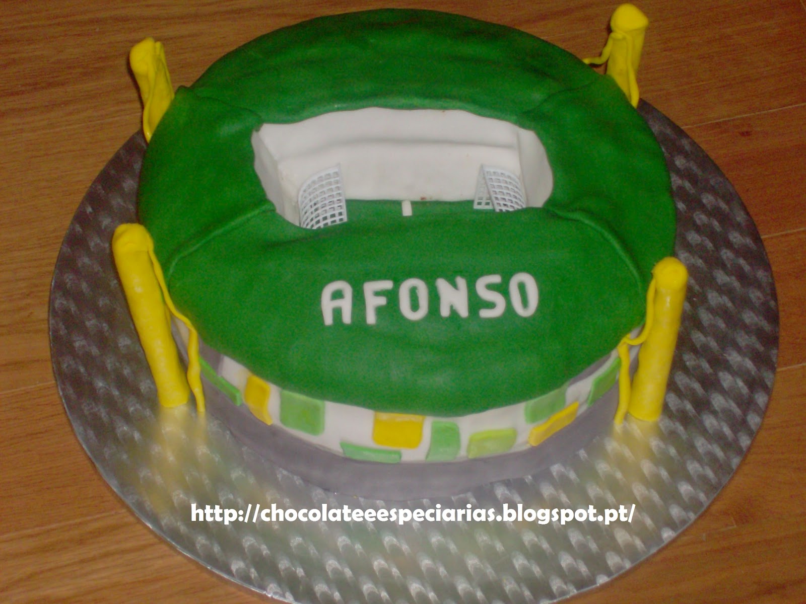Chocolate & Especiarias: BOLO DE ANOS - ESTÁDIO DO SPORTING / BIRTHDAY ...
