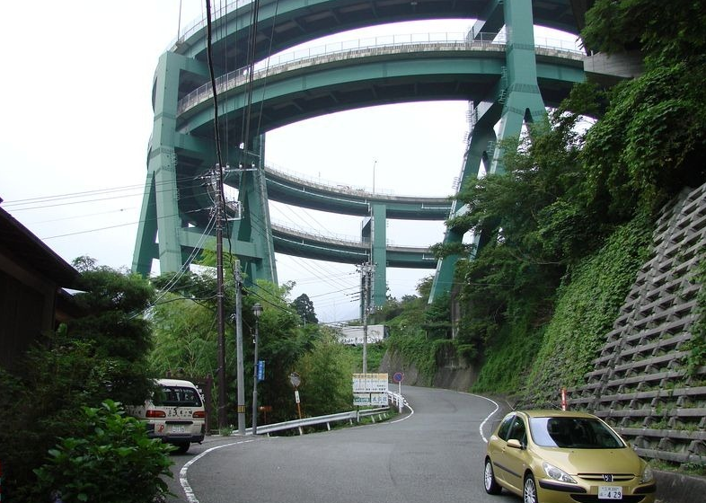 Pelik Tapi Unik Jalan Raya Berpusing Di Jepun - Crito Loni