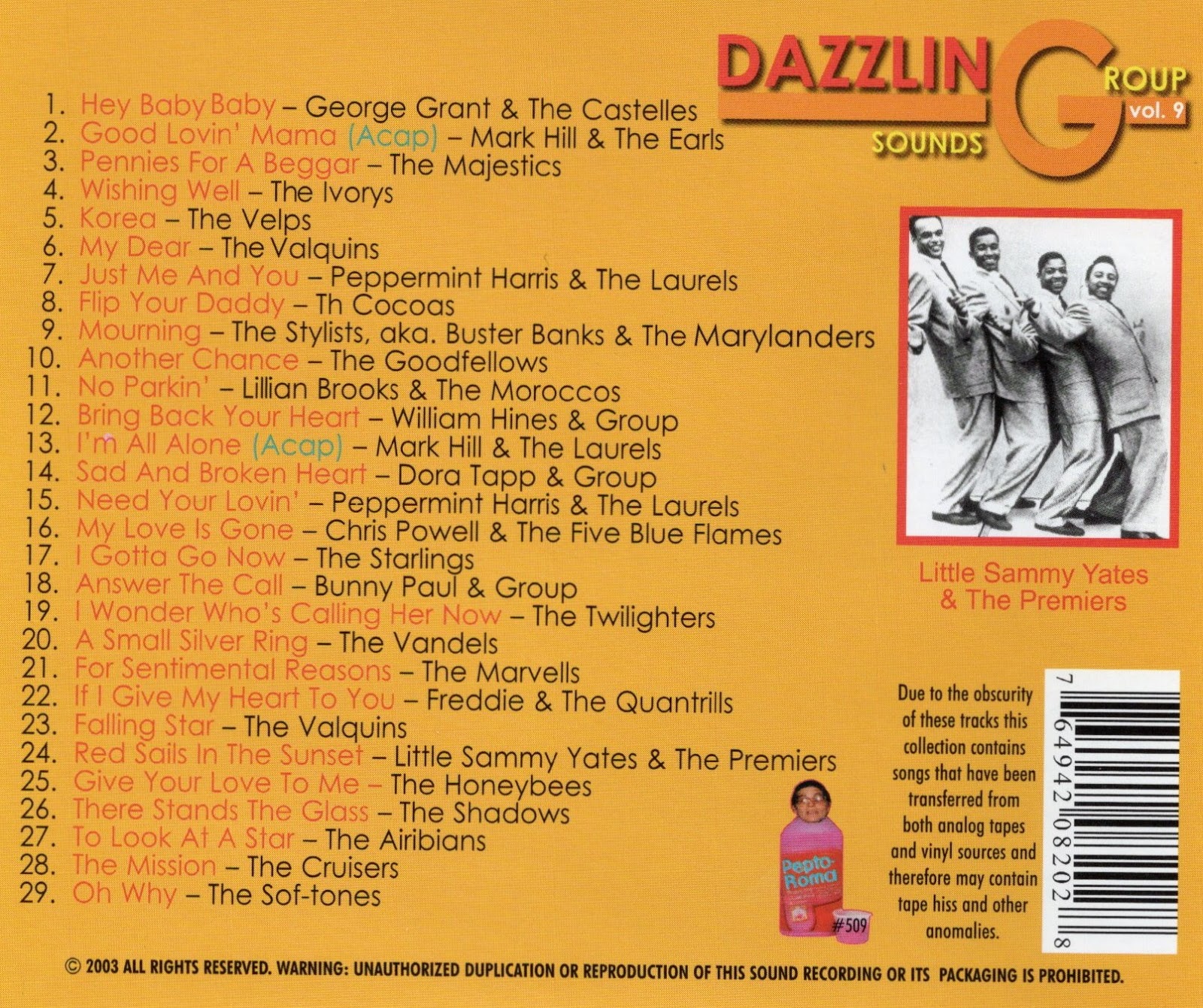 Doo Wop n Soul Oldies: Dazzling Group Sounds