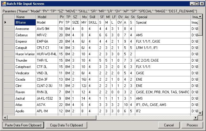 BattleTech Engineer: Battletech Alpha Strike Card Generator, With Alpha ...
