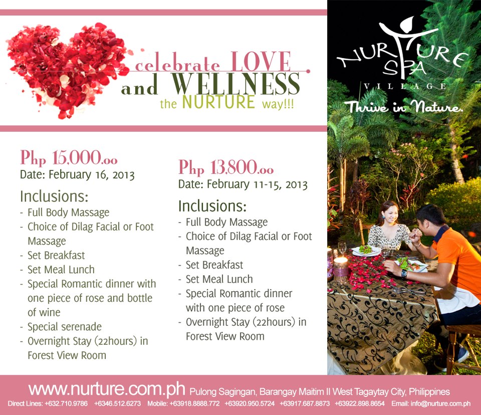 Manila Shopper: Spa Treatments on Valentine's