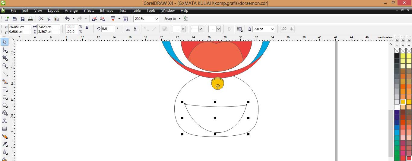 WhereTechnology Can be Fun ::.: MEMBUAT POSTER DORAEMON DENGAN ...