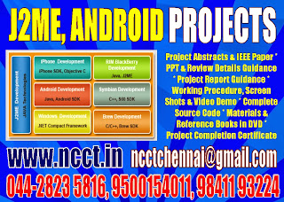 NCCT - PROJECT IMAGE GALLERY: NCCT Final Year Students Projects, IEEE Projects 2013 - Embedded ...