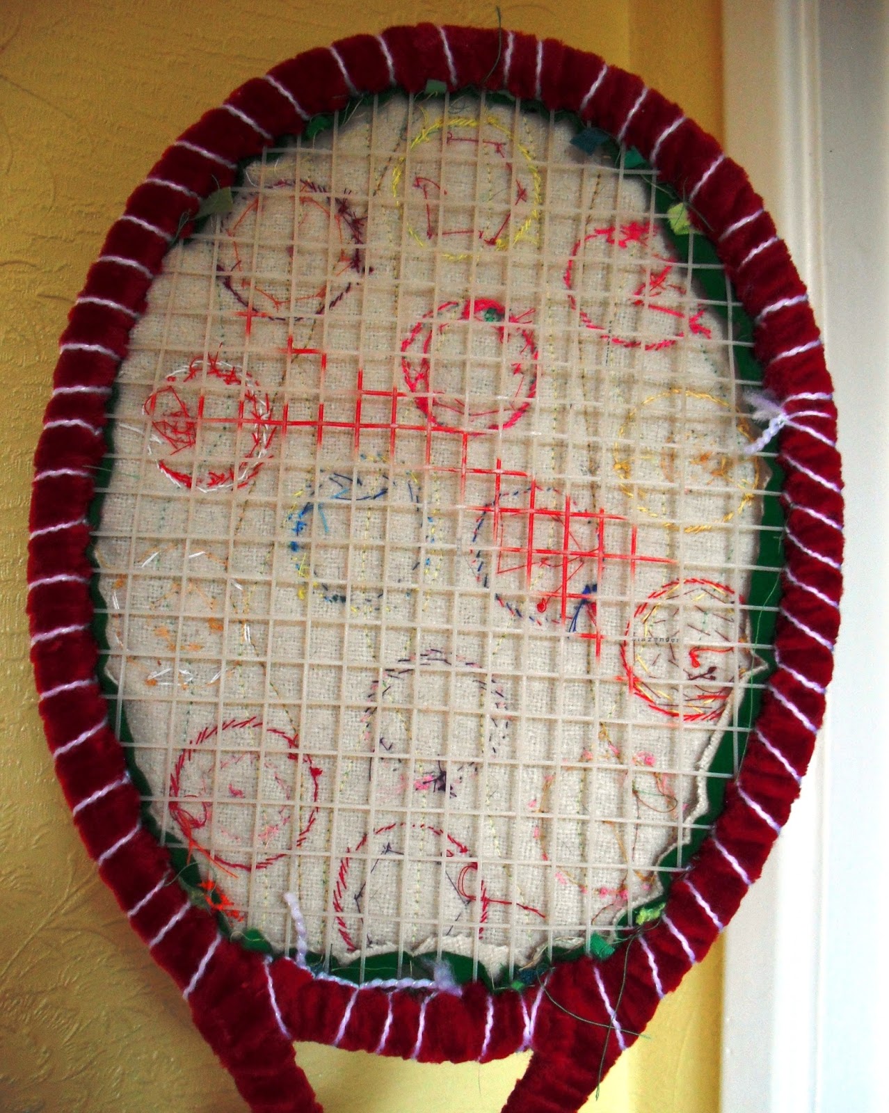 Love my life: Making art out of a tennis racquet