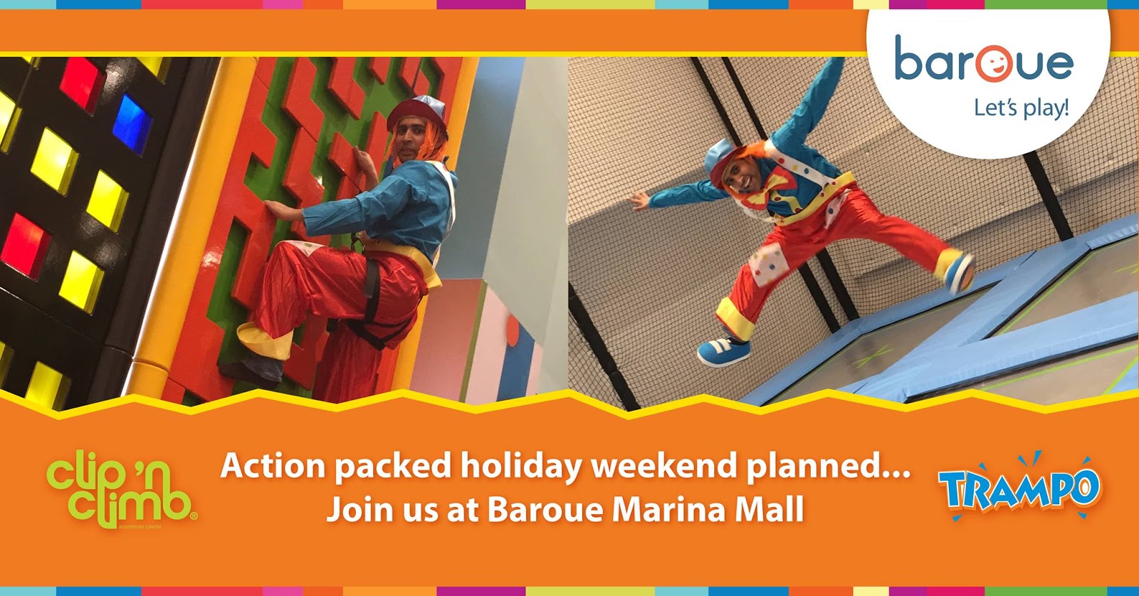 Ladies who do lunch in Kuwait: Baroue Marina Mall Trampo, Clip 'N Climb ...