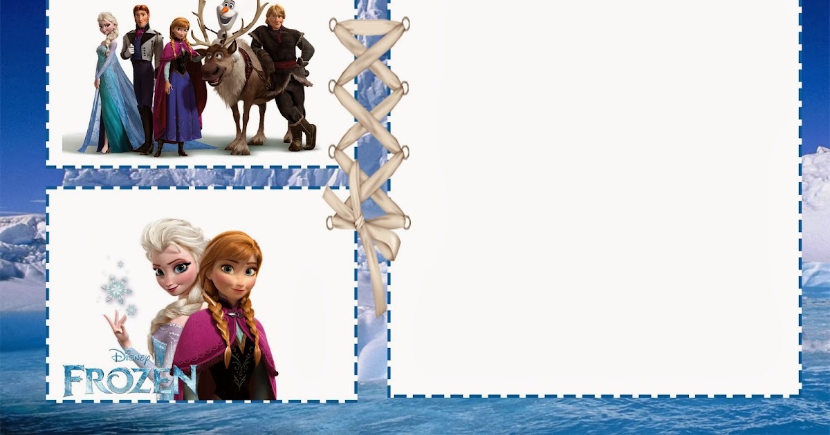 Frozen Border And Frame Princess
