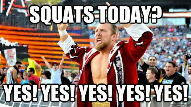 Squat Rx: 30 Days of Squat! (Day 23) - Squatting Memes