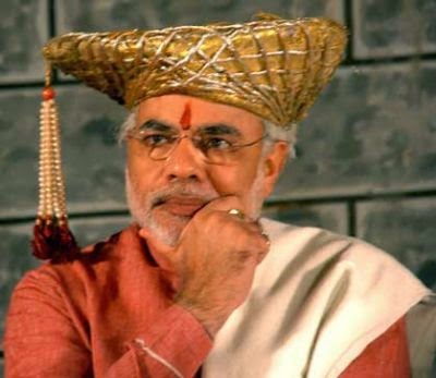 Modi Modified... A Look at different styles of Pagdi for Modi during ...